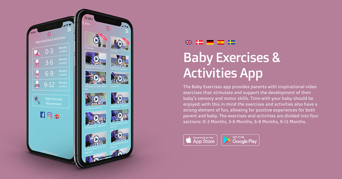 Exercises & Activities to help Baby get Stronger | Baby Exercises App
